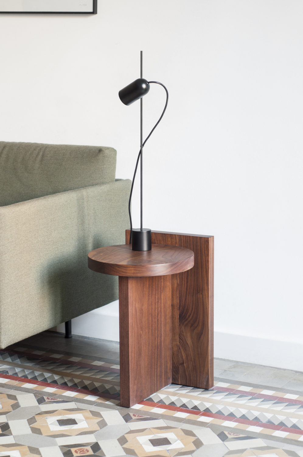 Fa Mini Chrome - Modern design floor spotight - GOFI